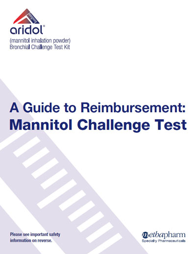 Aridol® Bronchial Challenge Test Kit - Methapharm Respiratory